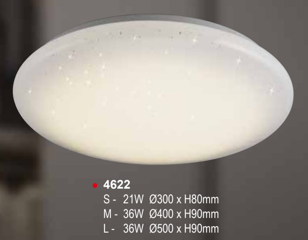 STARRY EFFECT TRI COLOUR LED CEILING MOUNTED LAMP – DMJ_LIGHTCRAFT